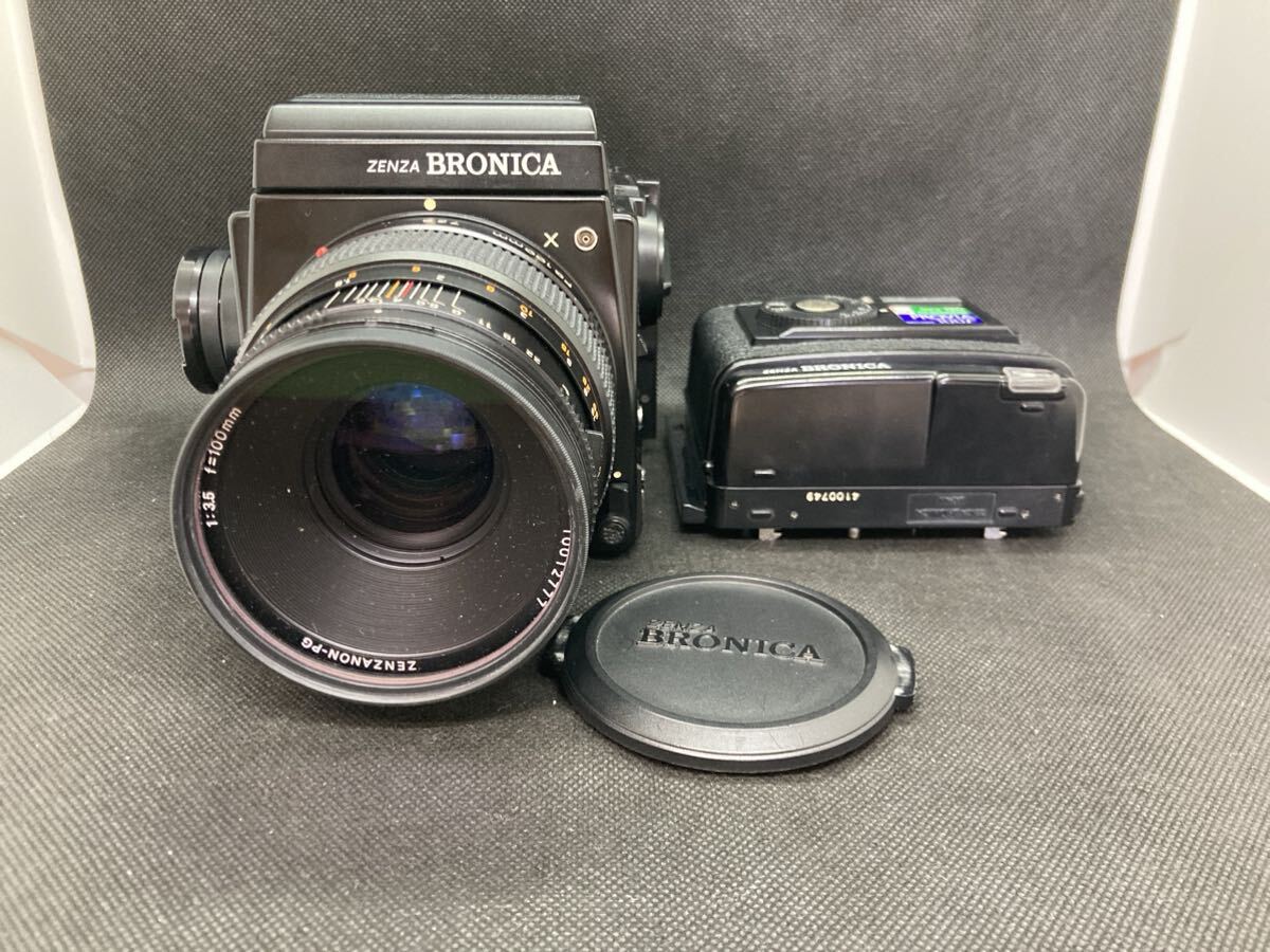 【目立った傷や汚れなし】美品 ZENZA BRONICA ゼンザブロニカ GS-1 ZENZANON-PG 100mm 1:3.5 中判フィルムカメラ 中古 現状品の落札情報詳細 ...