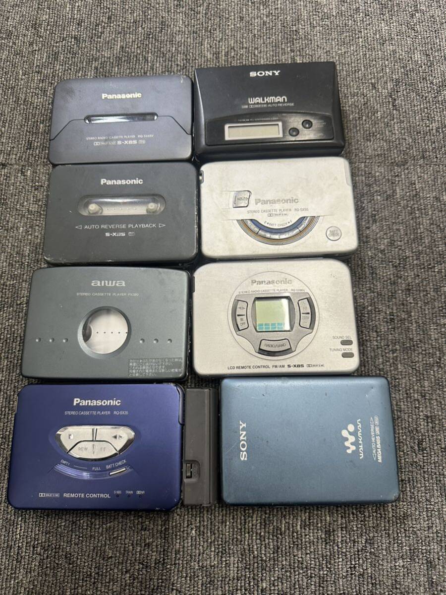 【傷や汚れあり】SONY /Panasonic AIWA WM-EX631/RQ-SX35/WM-F181 カセットプレーヤー その他8台 ジャンク品の落札情報詳細 - Yahoo ...