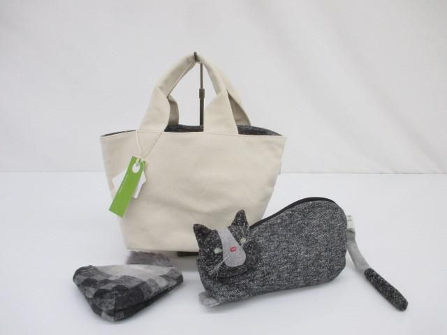 【未使用】新品 未使用 ウィズマイル forest sy dukke 猫バッグイントートバッグ ホワイト 鞄 バッグ レディースの落札情報詳細 ...