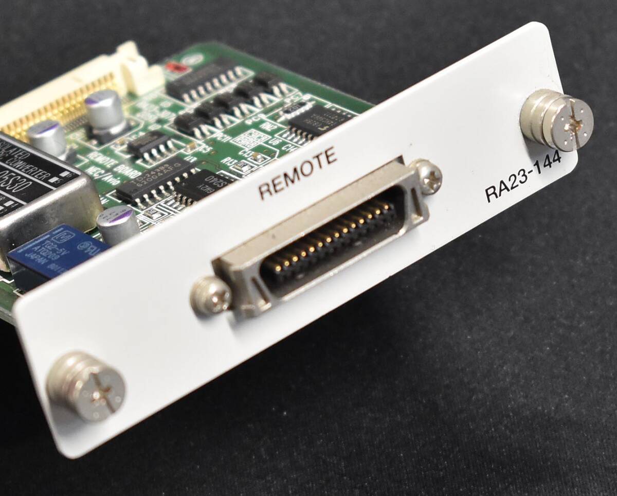 【目立った傷や汚れなし】RA23-144 NEC Avio リモートユニット インタフェースボード I/F (日本アビオニクス オムニエースⅢ RA2300A等対応) (管:PCH10の落札 ...
