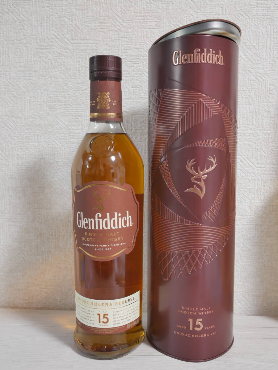 【未使用】グレンフィディック15年 ソレラ・リザーヴ 40% 700ml 箱付 ウイスキー Glenfiddich UNIQUE SOLERA RESERVEの落札情報詳細 - Yahoo ...