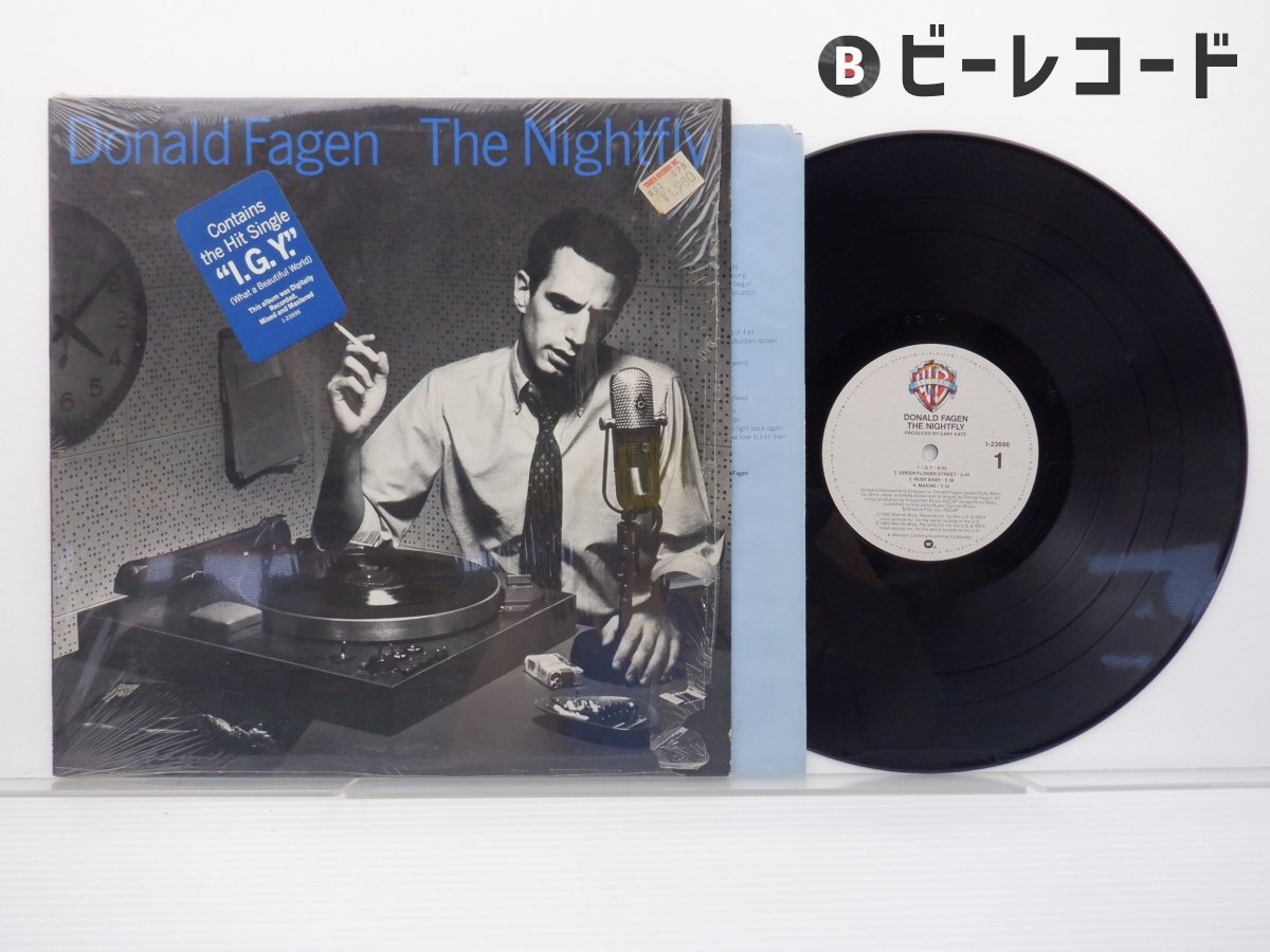 【やや傷や汚れあり】Donald Fagen(ドナルド・フェイゲン)「The Nightfly」LP（12インチ）/Warner Bros ...