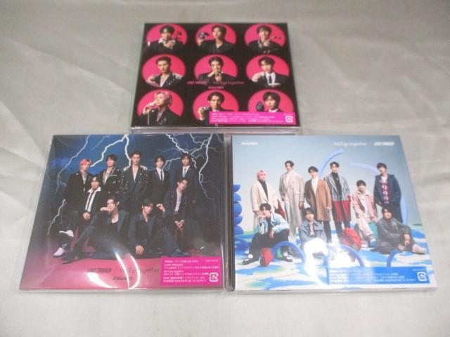 【未使用に近い】【未開封 同梱可】 Snow Man CD DVD LOVE TRIGGER/We’ll go together 初回盤A B ...