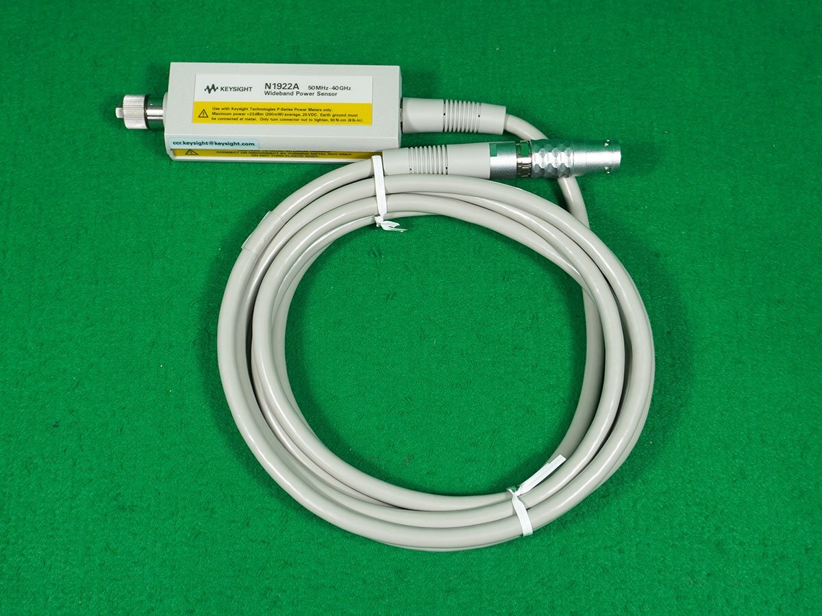 【目立った傷や汚れなし】キーサイトテクノロジー Pシリーズ広帯域パワーセンサ N1922A P-Series Wideband Power ...