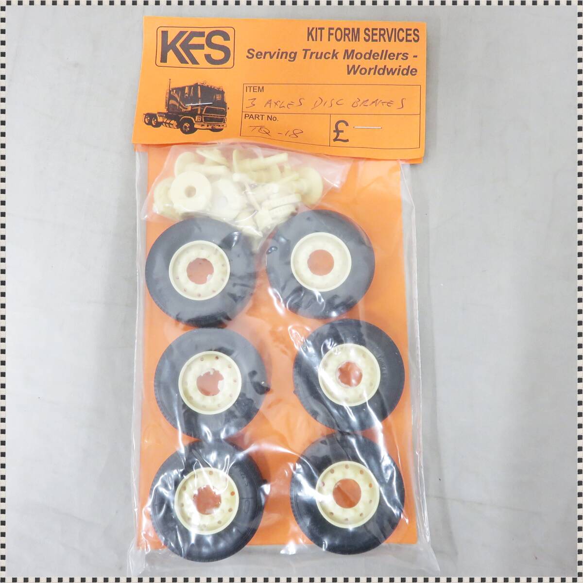 【未使用】【 未開封 】 KFS 1/24 TQ18 3アクスル トレーラー用 ディスクブレーキ 110620の落札情報詳細 - Yahoo ...