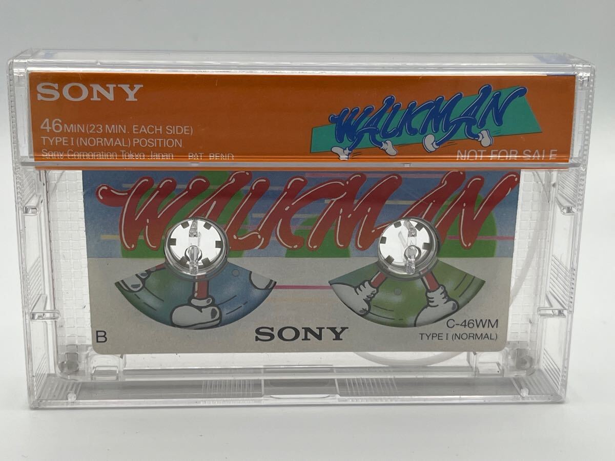 【傷や汚れあり】1円スタート SONY ソニー WALKMAN ウォークマン 非売品 カセットテープ C-46WM TYPE I NORMAL ...