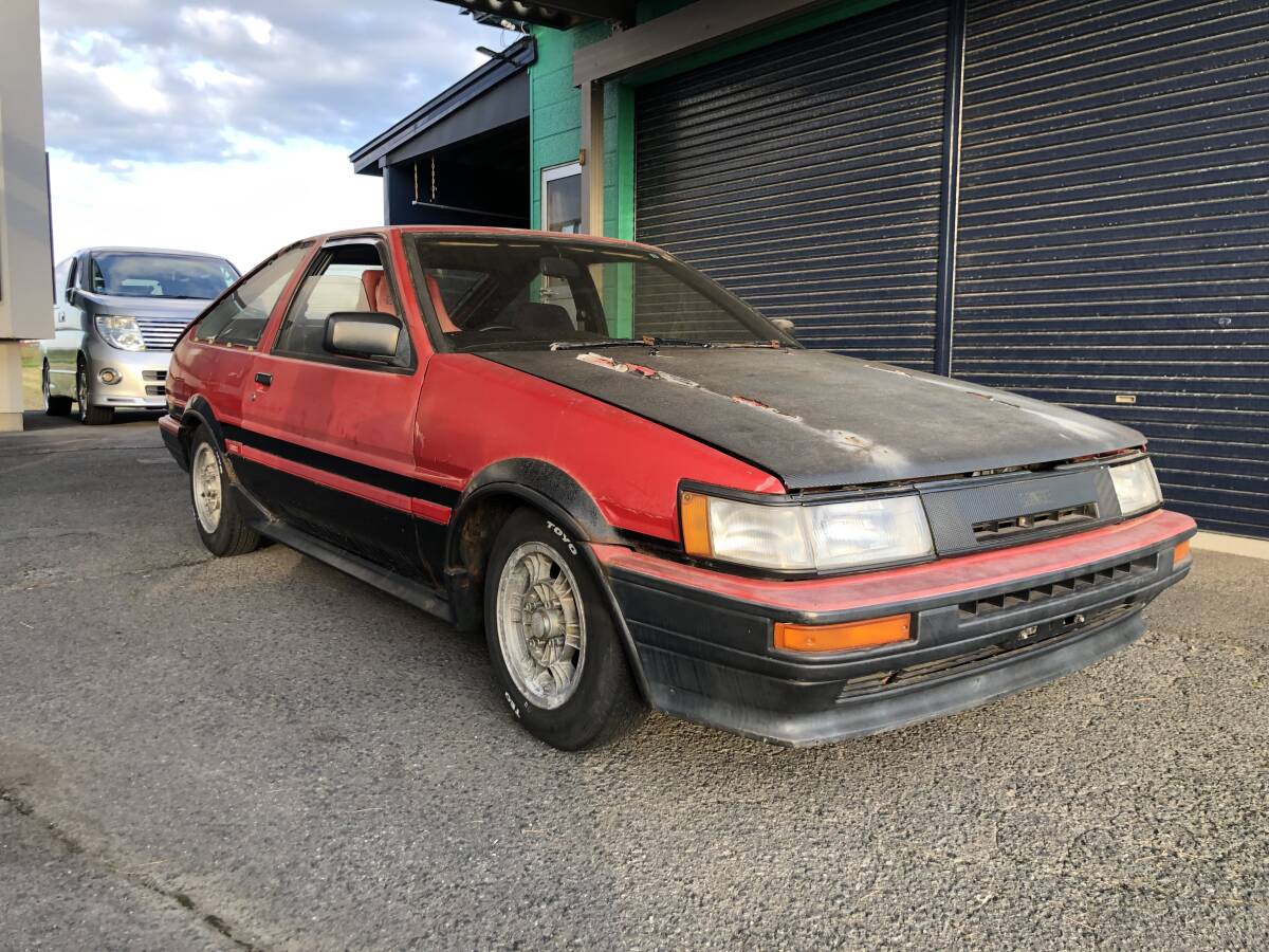 【走行距離 225,313 km】AE86 カローラレビン 実動・書類あり レストアベース等にの落札情報詳細 - Yahoo!オークション落札価格検索 オークフリー