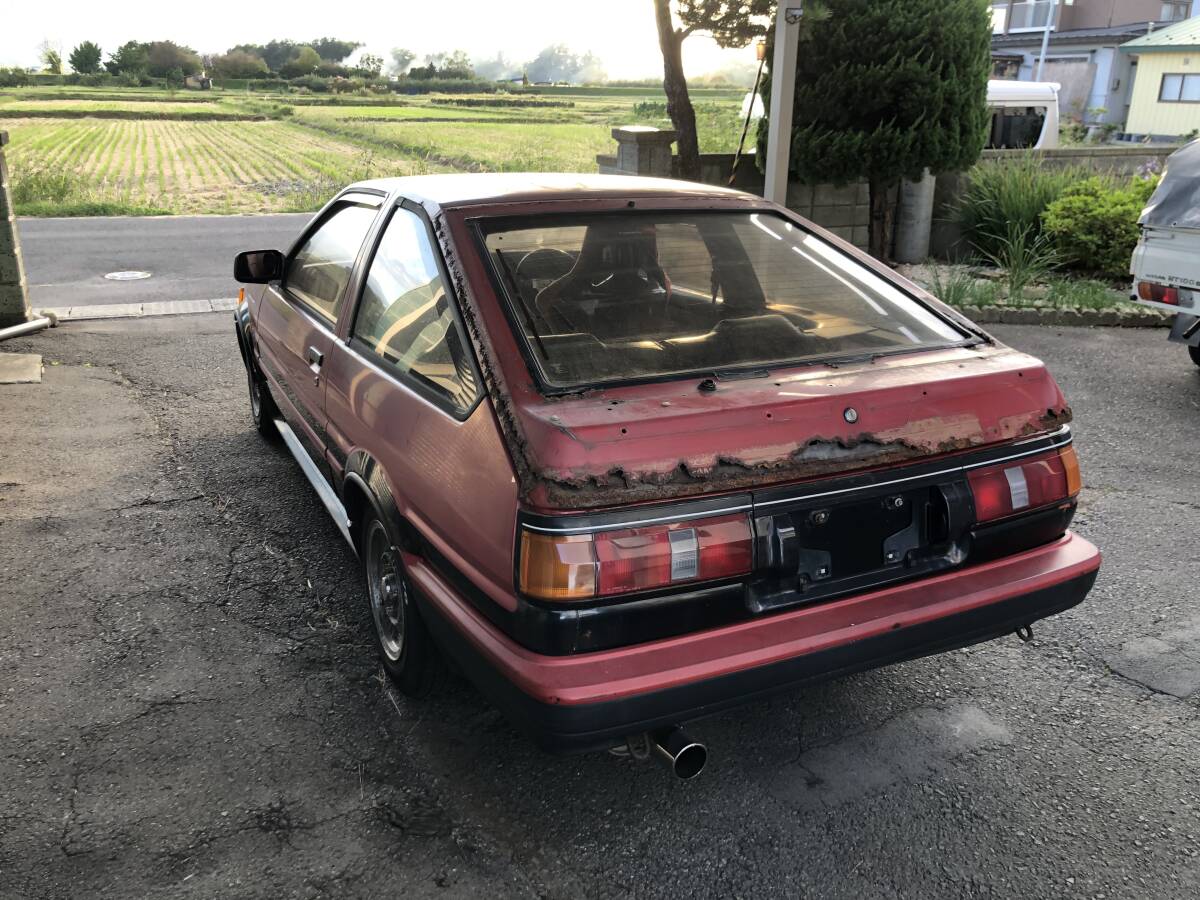 【走行距離 225,313 km】AE86 カローラレビン 実動・書類あり レストアベース等にの落札情報詳細 - Yahoo!オークション落札価格検索 オークフリー
