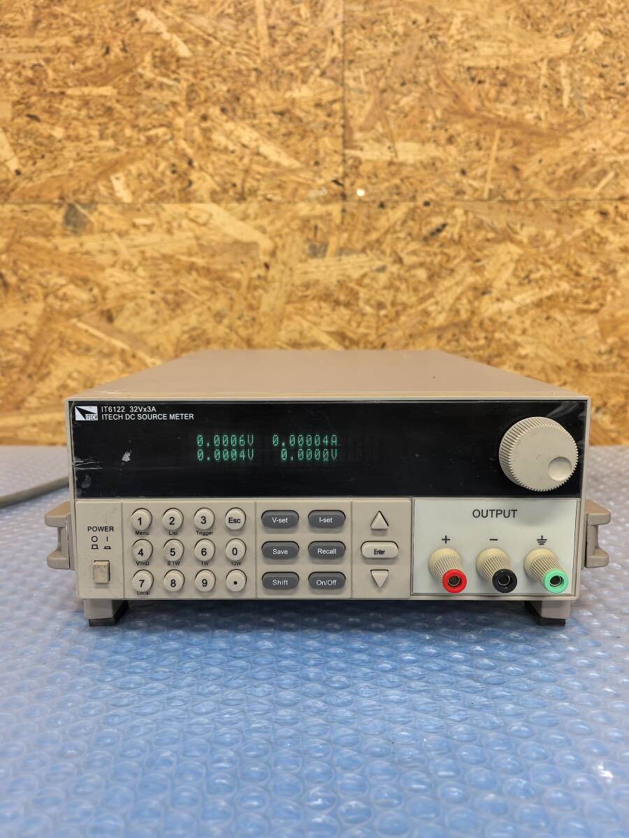 【傷や汚れあり】[CK24548] ITECH IT6122 32Vx3A ITECH DC SOURCE METER 現状渡しの落札情報詳細 ...