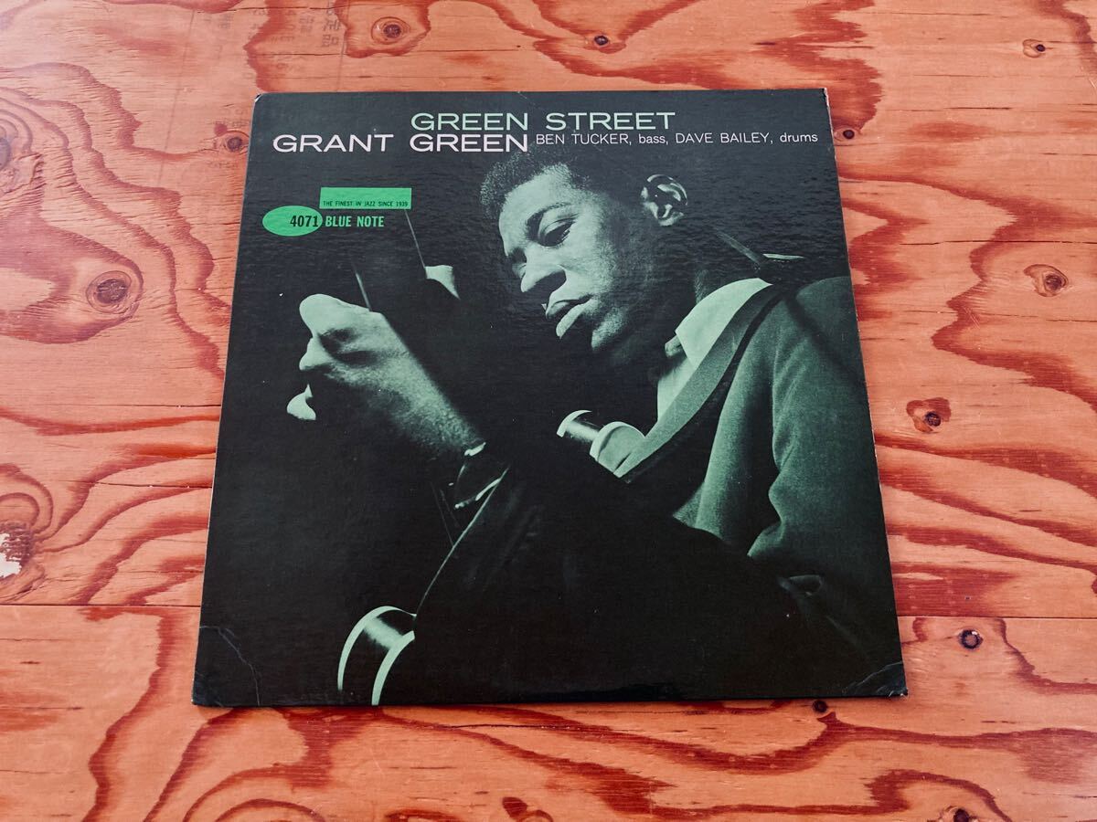 BLUE NOTE BLP4071 NEW YORK USA 【GRANT GREEN 】 GREEN STREET 極上美品 耳・RVG・溝 ...