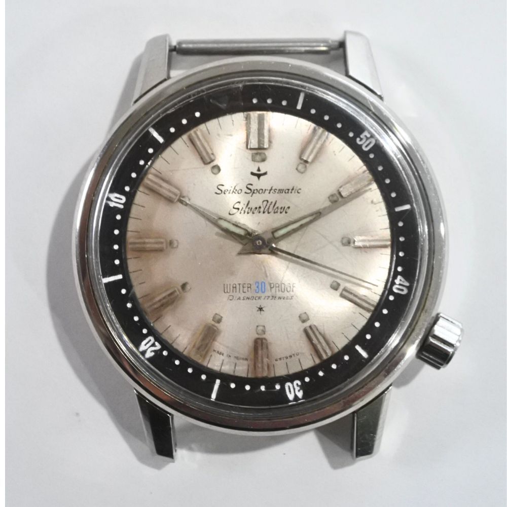【傷や汚れあり】SEIKO セイコー 69799 スポーツマチック シルバーウェーブ Sportsmatic Silverwave 時計 現状 ...