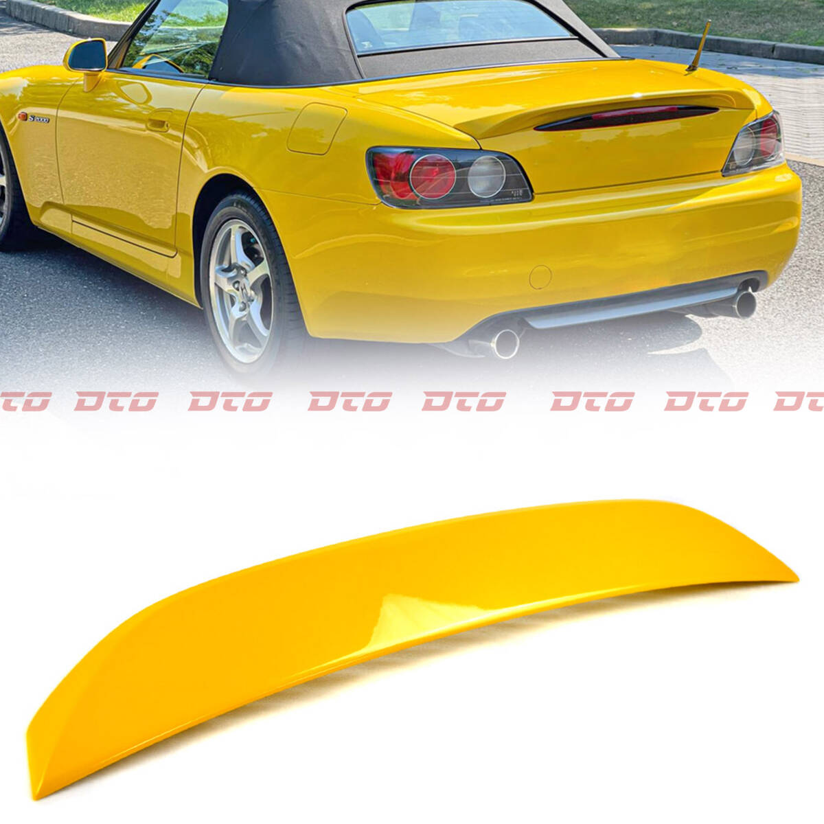 【未使用】塗装込み 1999-2009 ホンダ S2000 AP1 AP2 リアスポイラー トランクスポイラー OE TYPE ABSの材質 各純正色対応の落札情報詳細 - Yahoo ...