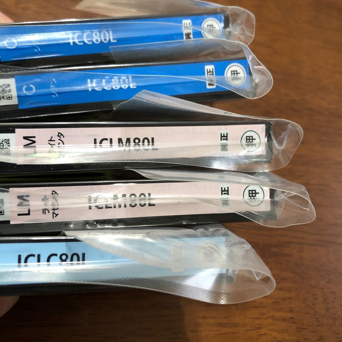 【未使用】EPSON エプソン 純正インクカートリッジ IC6CL80L 大容量「とうもろこし」3色 5本【送料無料】の落札情報詳細 - Yahoo!オークション落札価格検索 オークフリー