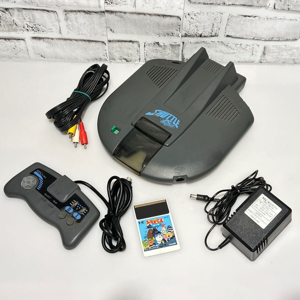 【傷や汚れあり】PCエンジン シャトル 本体 PI-TG2 SHUTTLE PC Engine 日本電気 NEC AC コントローラ付 レトロゲームの落札情報詳細 - Yahoo!オークション ...