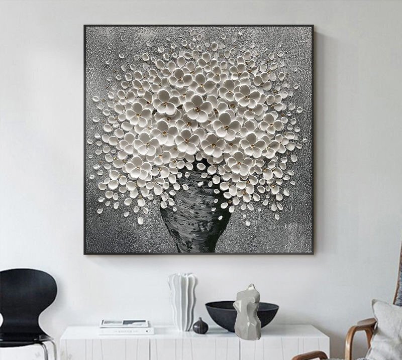 【未使用】高品質 純粋な手描きの絵画 花 応接間掛画 玄関飾り 廊下壁画の落札情報詳細 Yahoo オークション落札価格検索 オークフリー