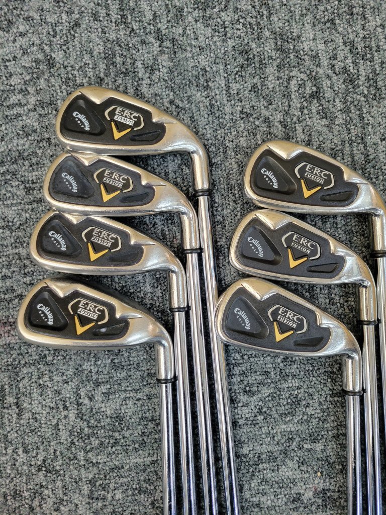 【傷や汚れあり】155682。CALLAWAY キャロウェイ E.R.C FUSION アイアン 4-9.P 7本 N.S.PRO 950GHの落札情報詳細 - Yahoo!オークション落札 ...