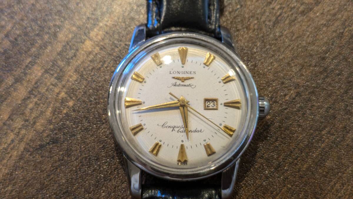 【やや傷や汚れあり】LONGINES Automatic オートマチック 自動巻き Conquest Calendar コンクエストカレンダーの落札情報詳細 - Yahoo!オークション落札 ...