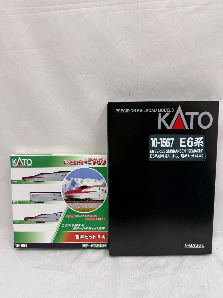 【未使用に近い】【美品】KATO 10-1566 E6系 新幹線「こまち」基本セット 3両+ 10-1567 増結セット 4両 カトー 鉄道 電車 玩具の落札情報詳細 - Yahoo ...