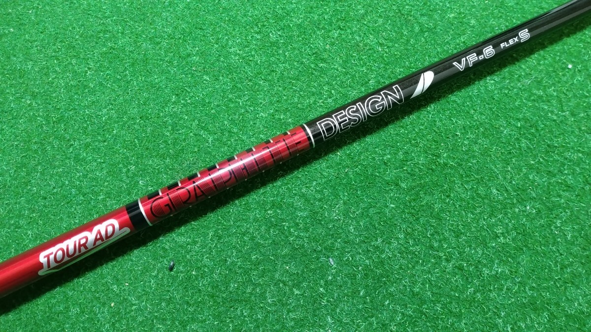 【目立った傷や汚れなし】【中古綺麗】ツアーAD VF6 S スリーブ付 1142mm± ドライバー用 シャフト単品 検)M1/M2/M3/M4/M5/M6/SIM/SIM2/ステルス/Qi10 ...