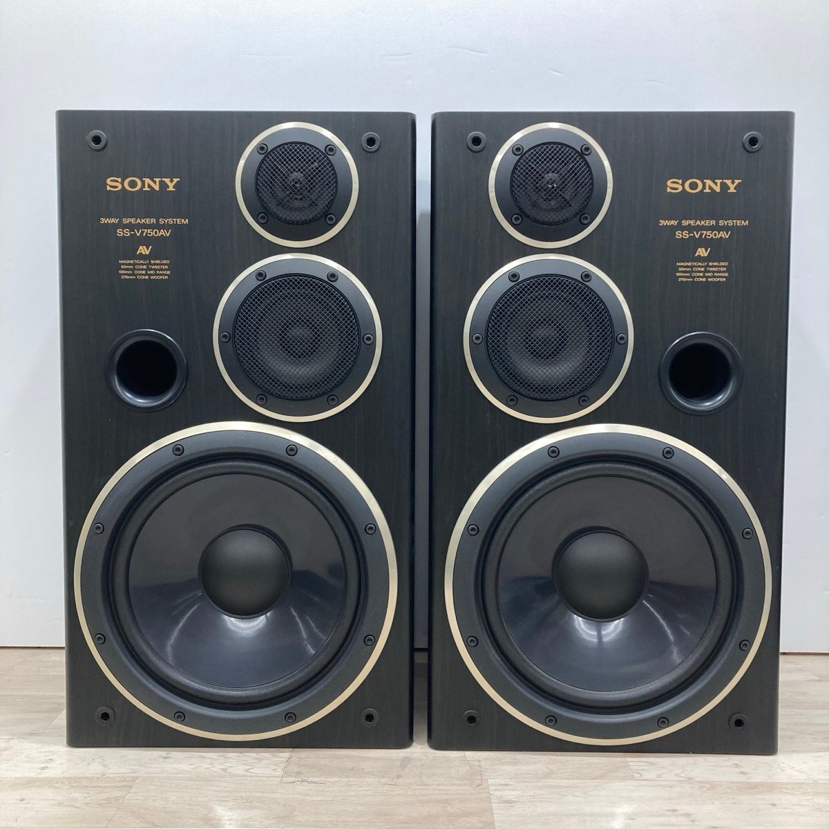 【傷や汚れあり】SONY ソニー スピーカーシステム ペア SS-V750AV[D1602]の落札情報詳細 - Yahoo!オークション落札 ...