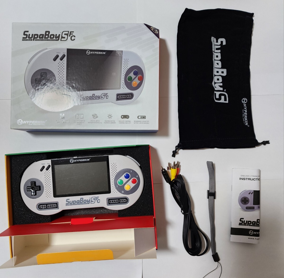 【傷や汚れあり】HYPERKIN SupaBoy SFC (ハイパキン スパボーイ エスエフシー)#スーパーファミコン互換機の落札情報詳細 ...