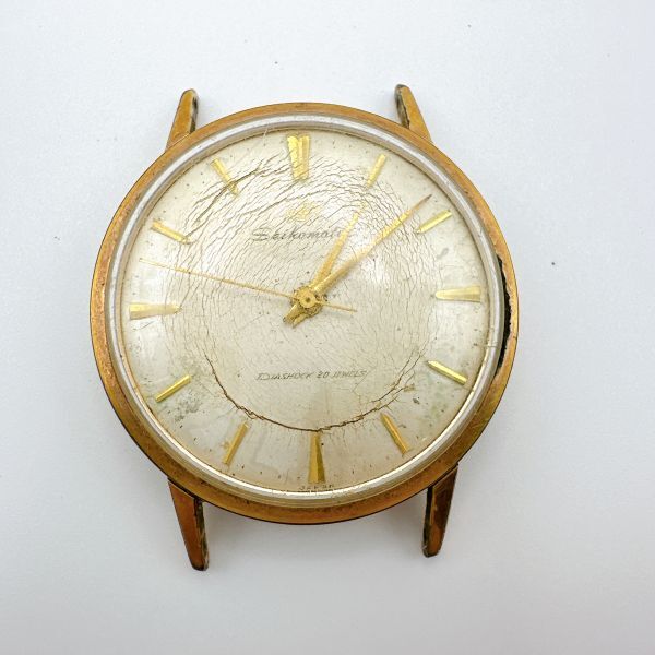 【目立った傷や汚れなし】A2412-4-6 1円スタート 稼働品 自動巻き SEIKO セイコーマチックメンズ腕時計ゴールドアンティーク レア ...