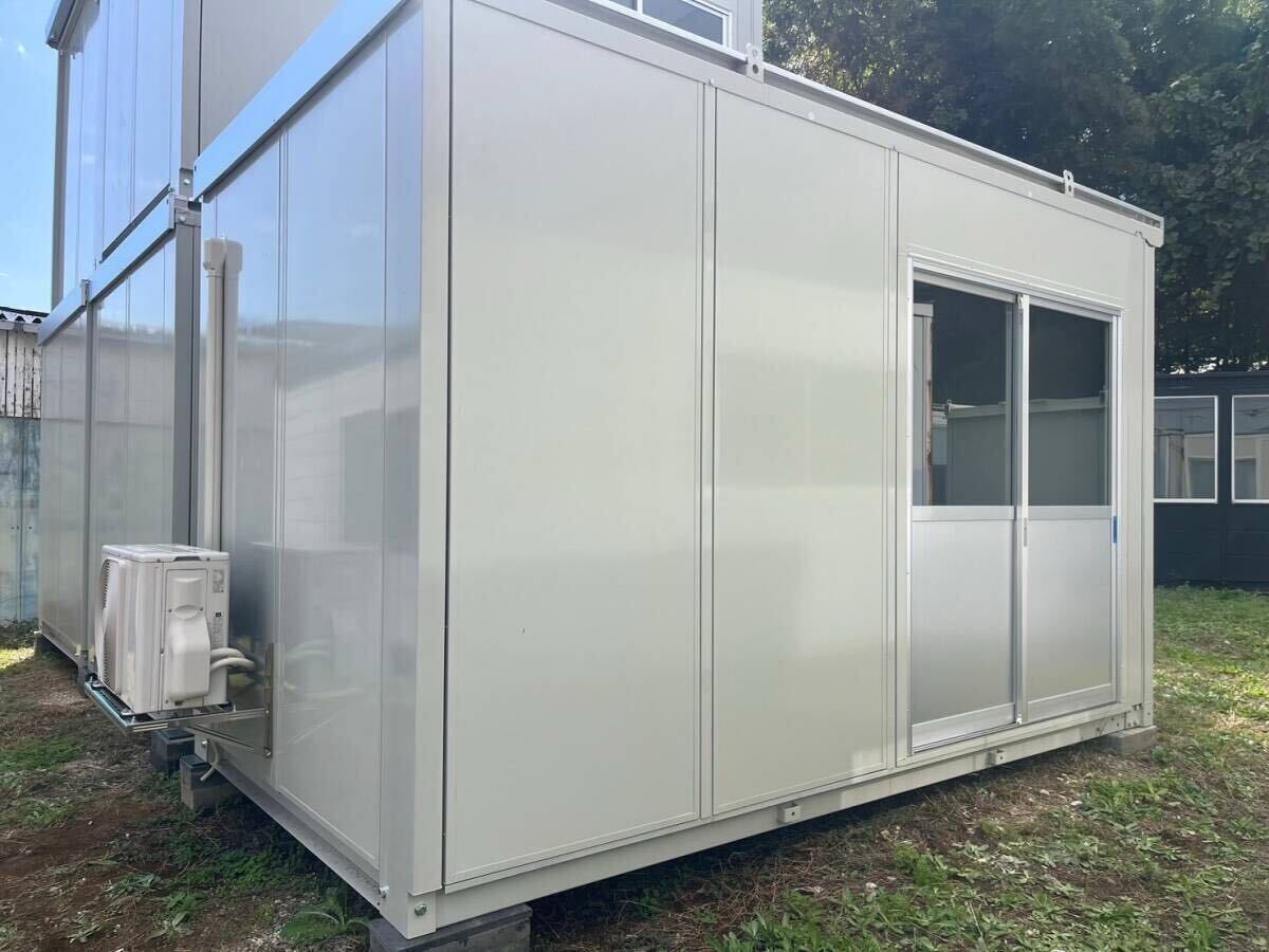 【未使用に近い】【6ケ月レンタル エリア限定】3坪6帖エアコン付きユニットハウス 三協フロンテア CT-41J さいたま市近郊限定 2の落札情報詳細 - Yahoo!オークション落札価格検索 ...