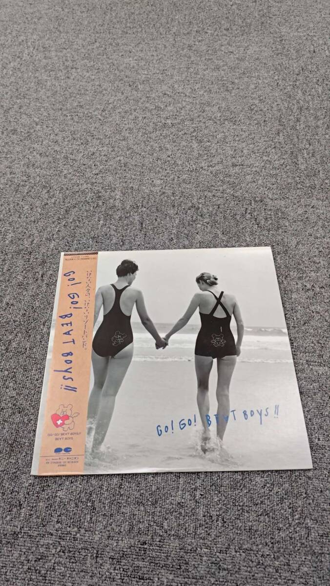 【目立った傷や汚れなし】帯付LP BEAT BOYS 「GO! GO! BEAT BOYS」 C27A1008 1989年消費税価格盤 ...