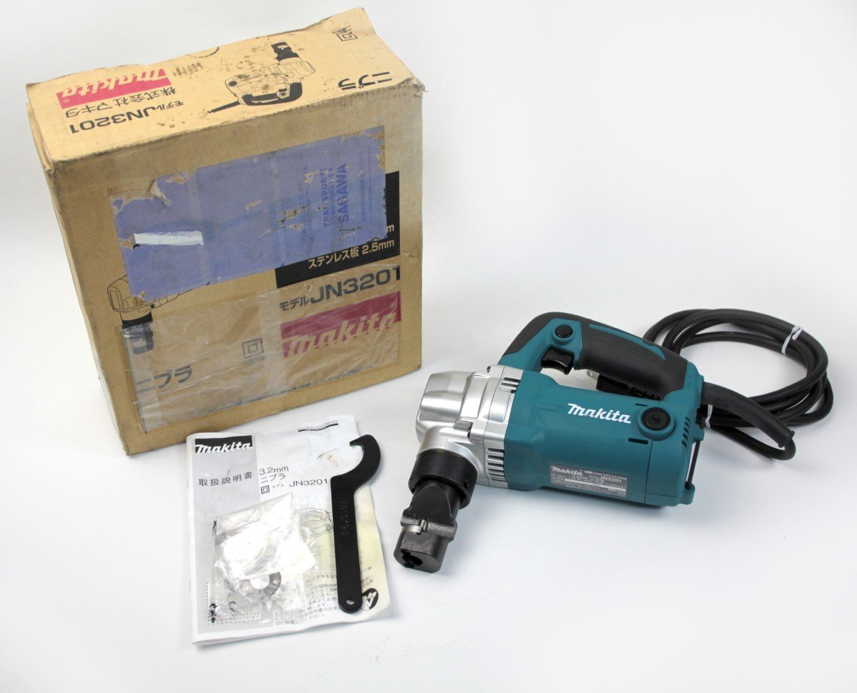 【傷や汚れあり】[動作OK] makita マキタ ニブラ JN3201 AC100V 切断 切断機 工具 作業 板金 軟鋼板 ステンレス板の落札情報詳細 - Yahoo!オークション落札価格 ...