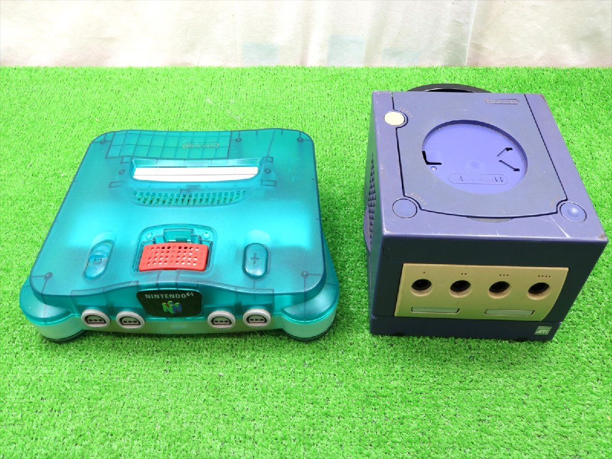 【全体的に状態が悪い】 Nintendo 任天堂64 ロクヨン GAMECUBE ゲームキューブ 本体 ジャンク 計6台 24-12-K134の落札情報詳細 - Yahoo!オークション落札 ...