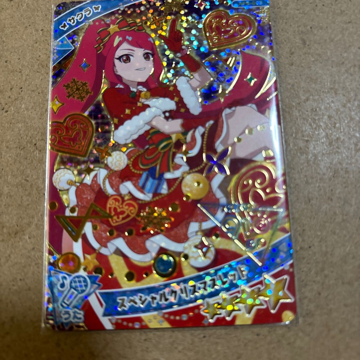 【未使用】ひみつのアイプリ5弾 サクラ スペシャルクリスマスレッド AP5-008の落札情報詳細 - Yahoo!オークション落札価格検索 ...