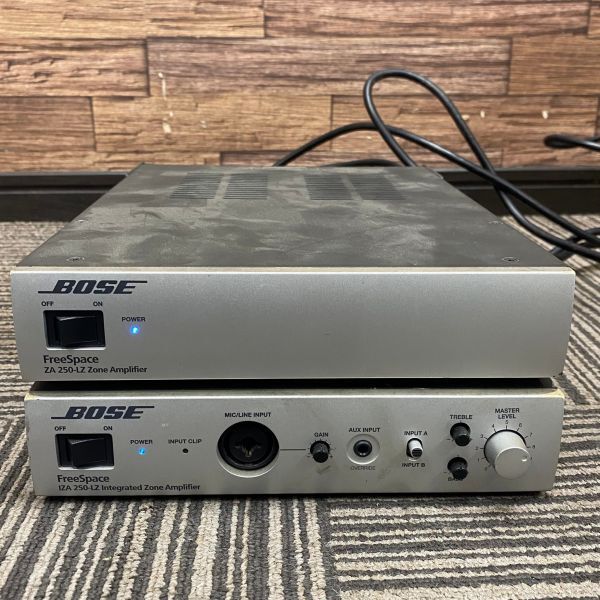 【傷や汚れあり】W210-S2 BOSE ボーズ ZA-250-LZ/IZA-250-LZ FreeSpace パワーアンプ コンパクト ...
