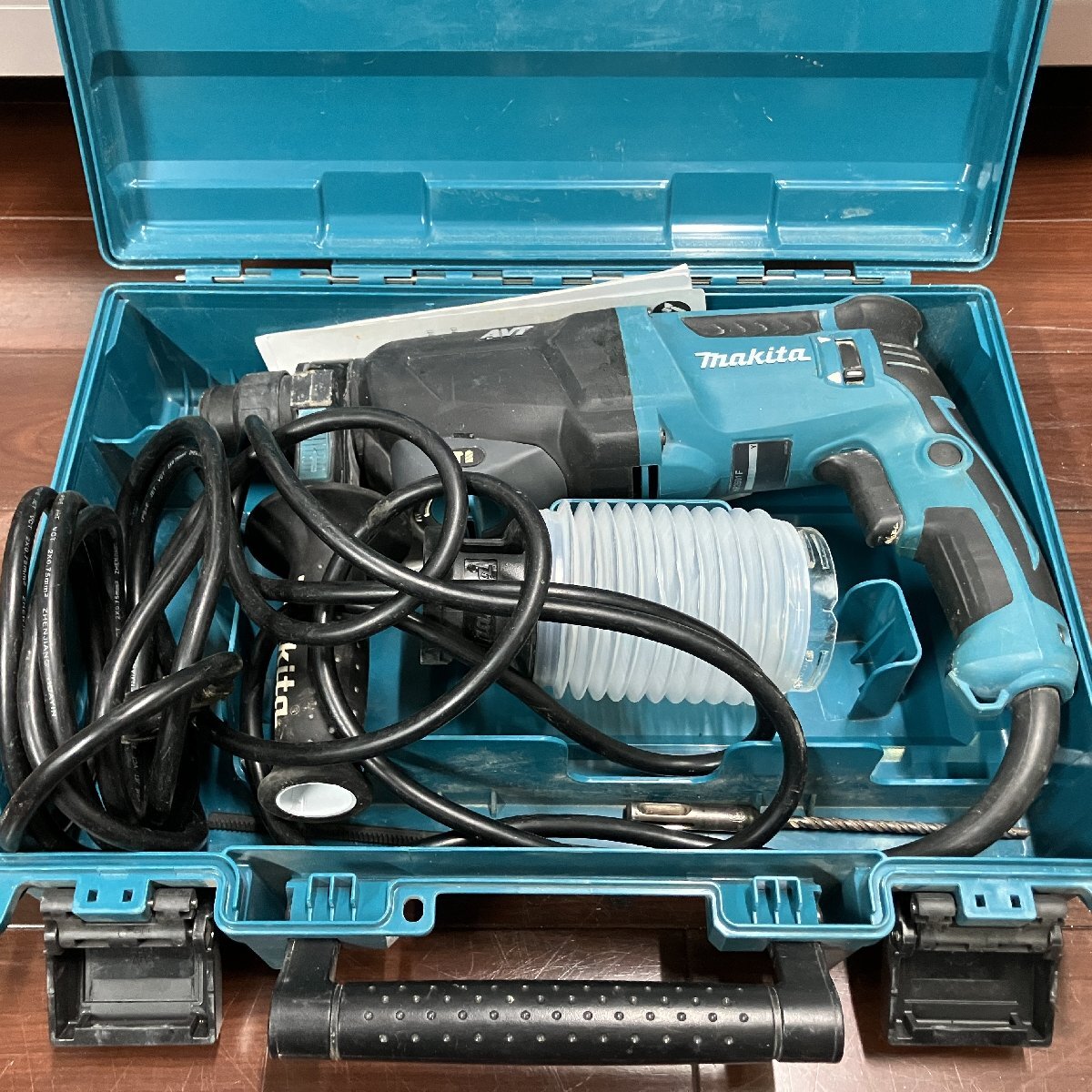 【やや傷や汚れあり】f001 F マキタ makita 26mm ハンマドリル HR2601F 100V 穴あけ ハンマードリル 電動工具 DIY 動作品の落札情報詳細 - Yahoo ...