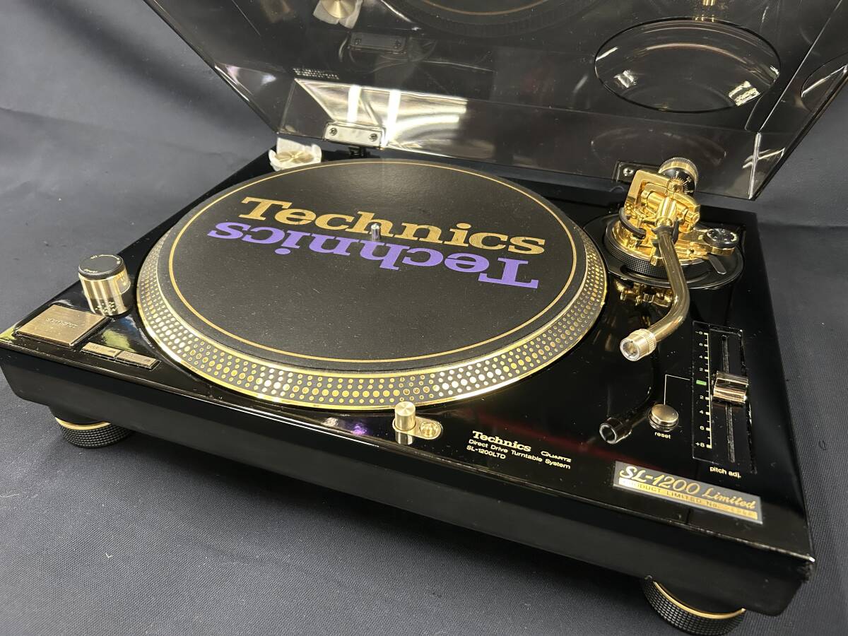 【目立った傷や汚れなし】【美品】 Technics SL-1200 Limited レコードプレーヤー 限定モデル LTD テクニクス 元箱付 通電OK 動作品の落札情報詳細 - Yahoo ...