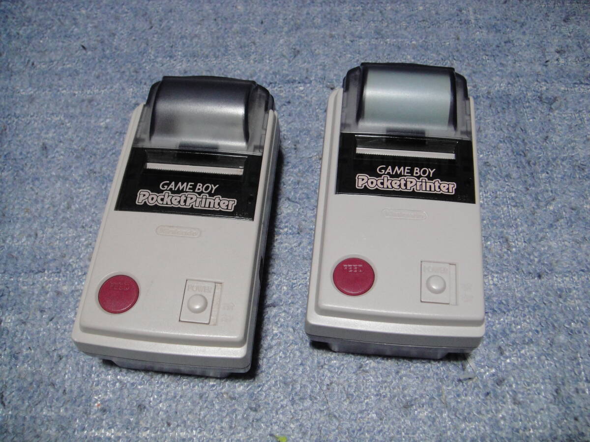 【傷や汚れあり】0181 GB/ポケットプリンタ ゲームボーイ MGB-007 2台セット 動作確認済+ジャンク 現状の落札情報詳細 - Yahoo!オークション落札価格検索 オークフリー