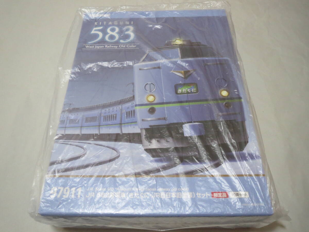 tomix トミックス 97911 限定品 JR 583系電車(きたぐに・JR西日本旧塗装)セット モハネ582（M）/モハネ583 前期形ユニット付き12両セット！の落札情報詳細 ...