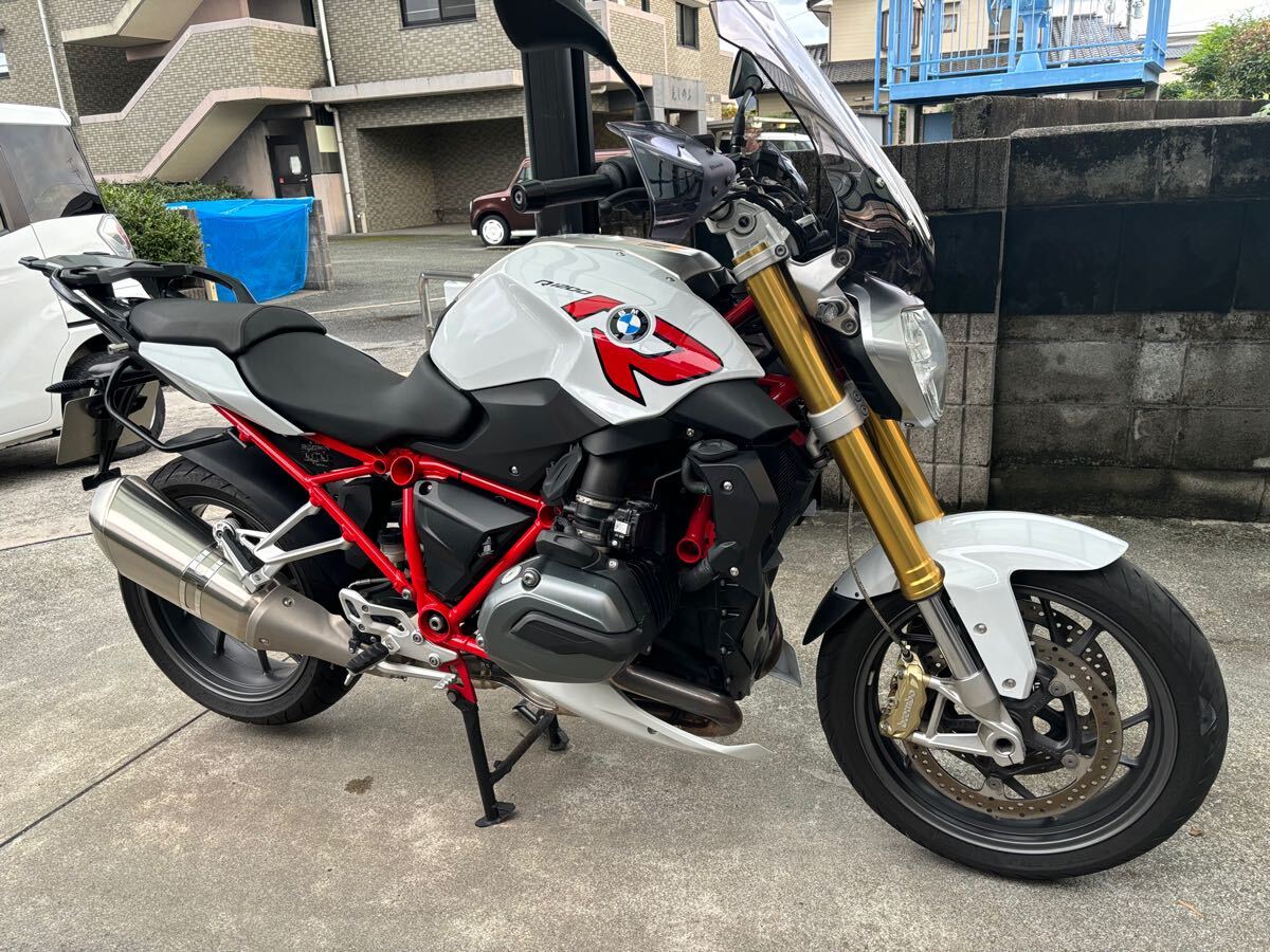 【目立った傷や汚れなし】(個人出品)BMW R1200R 2016年式 車検2026年6月 走行12776キロ純正ナビゲーター6 ETC ...