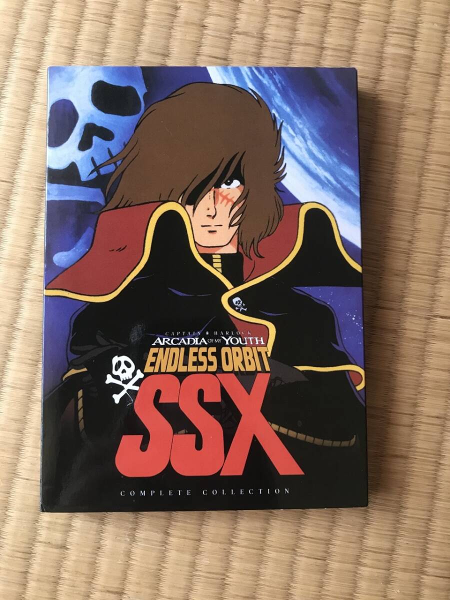 【目立った傷や汚れなし】Captain Harlock Arcadia of My Youth: Endless Orbit SSX US DVD Complete Series キャプテン ...