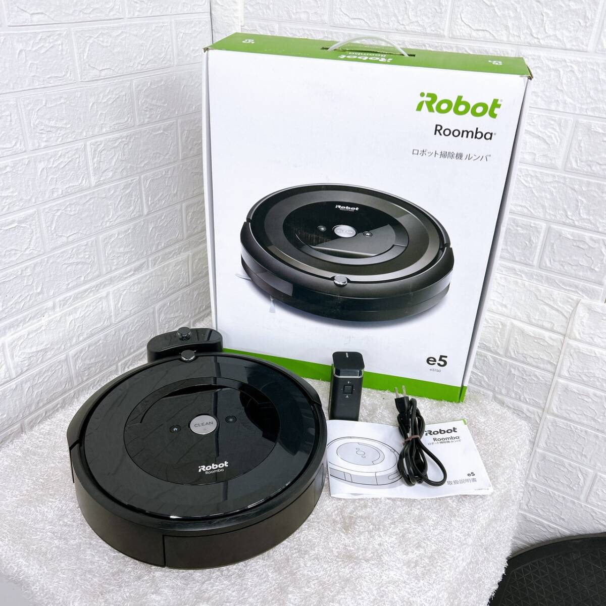 【目立った傷や汚れなし】展示品★極美品★iRobot★アイロボット★Roomba e5★ルンバ★ロボット掃除機★清掃★完動品★動作確認済み★元箱★付属品多数★の落札情報詳細 - Yahoo ...