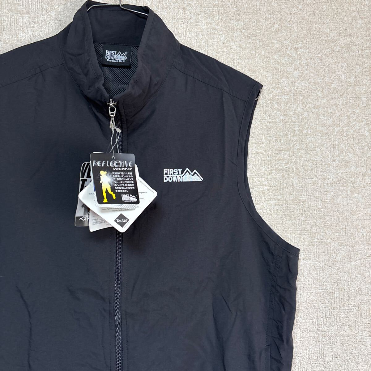 【未使用】未使用品 FIRST DOWN ファーストダウン 春夏用 ベスト メンズMサイズ ブラックの落札情報詳細 - Yahoo!オークション落札価格検索 オークフリー