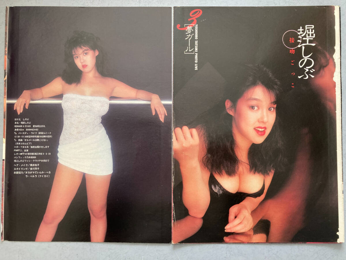 【目立った傷や汚れなし】堀江しのぶ 切り抜き 雑誌 セクシーグラビア 6ページ K604の落札情報詳細 - Yahoo!オークション落札価格検索 オークフリー