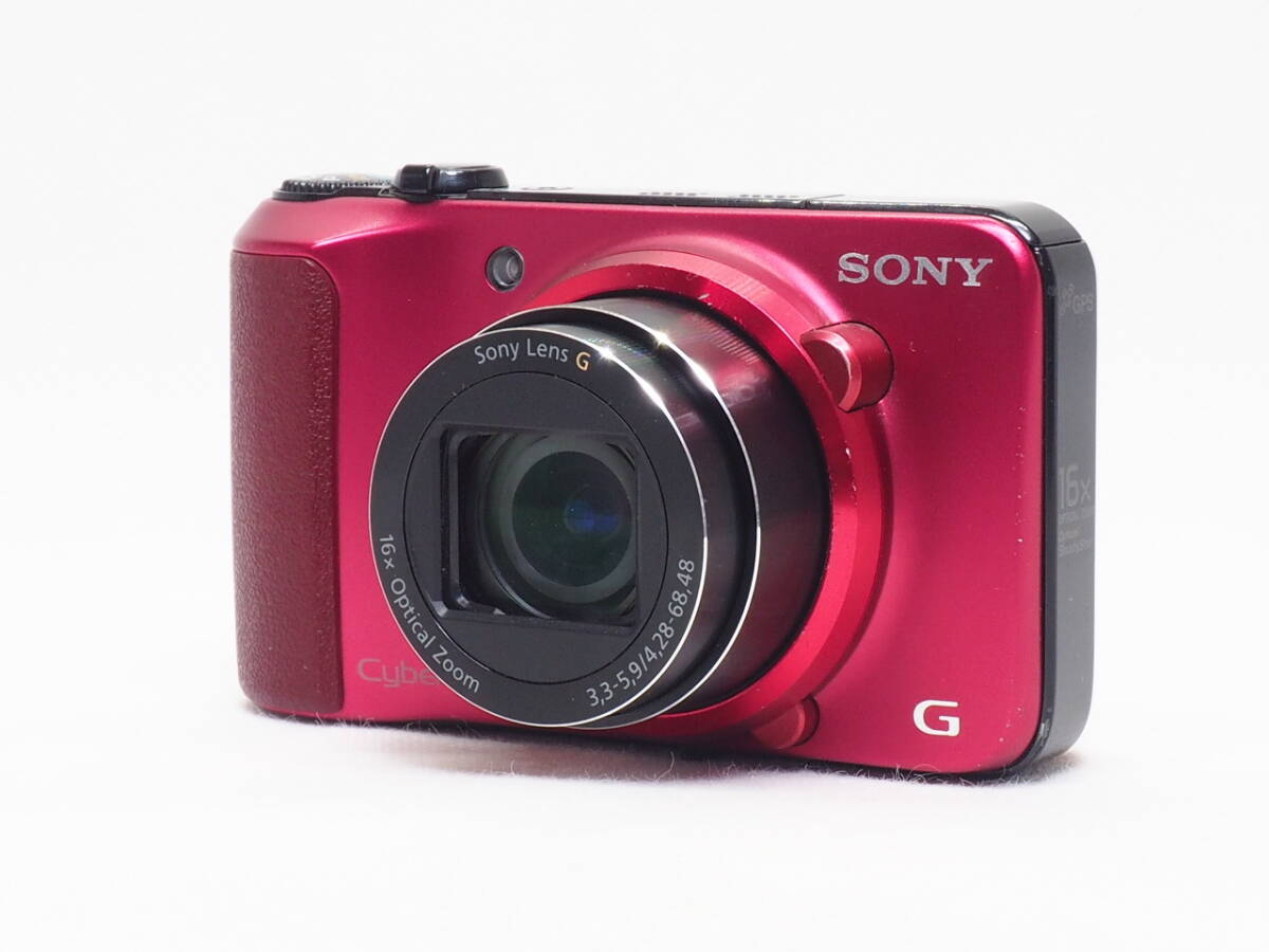 【やや傷や汚れあり】ソニー SONY Cyber-shot DSC-HX10V レッド 《 光学16倍ズーム 手振れ補正 綺麗なGレンズ ...