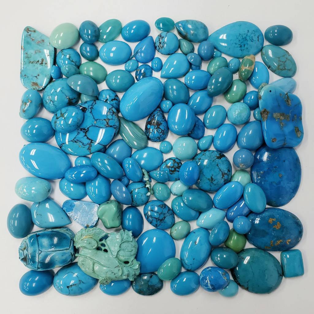 【傷や汚れあり】x/x/x/E033-503/ トルコ石 ルース 裸石まとめ パーツ アクセサリー 重量：約308gの落札情報詳細 - Yahoo!オークション落札価格検索 オークフリー
