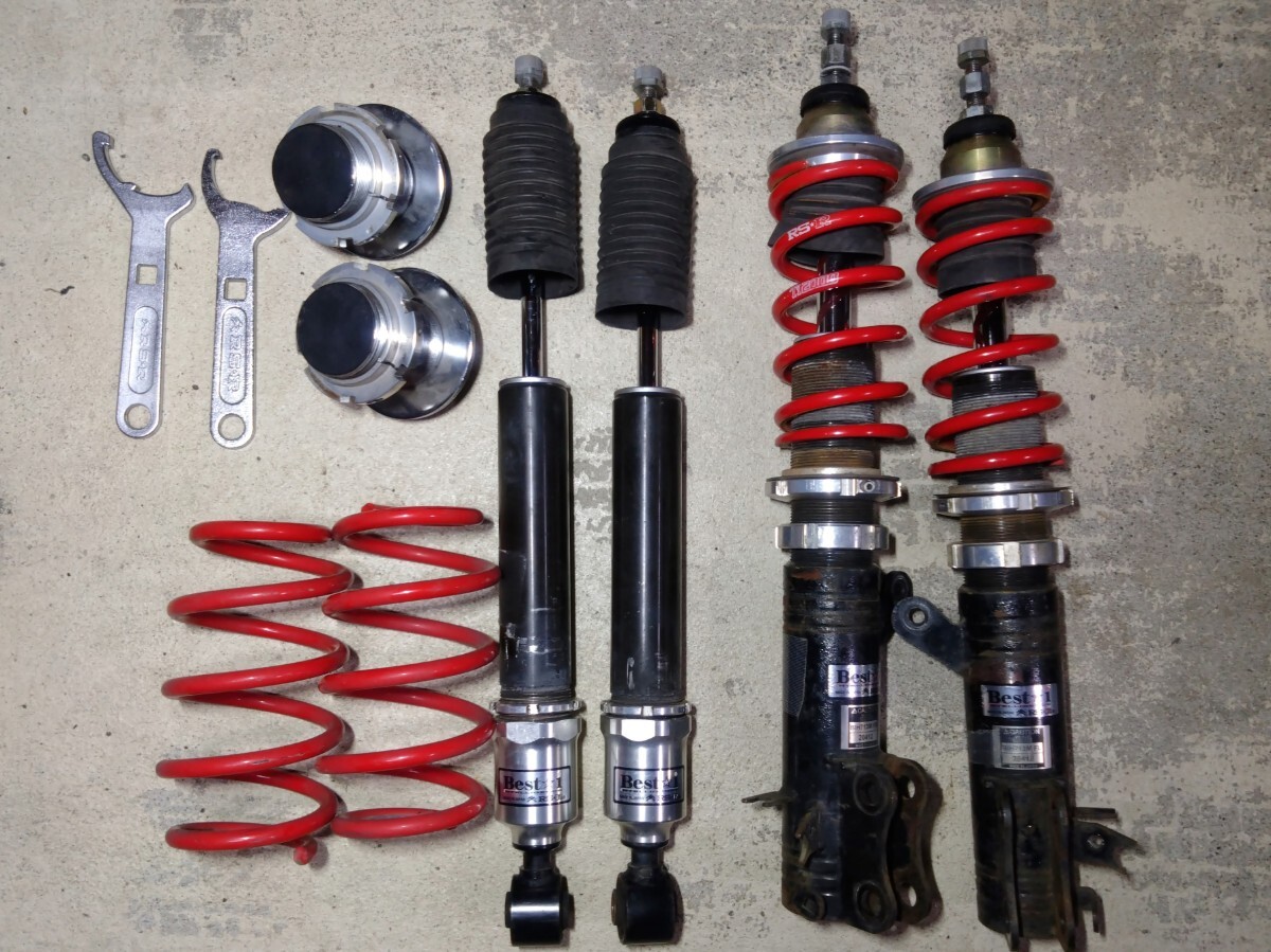 RS-R RSR Best i ベストアイ BIM120 BK3P BK5P BKEP アクセラ 減衰調整付 フルタップ 全長式 車高調 フロント2本セットの落札情報詳細 - Yahoo ...