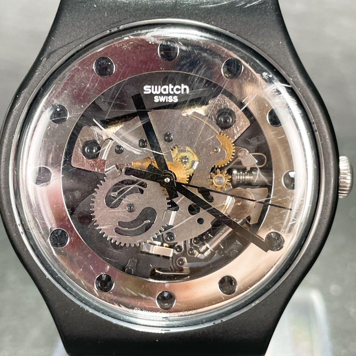 【未使用】新品 Swatch スウォッチ white lady 腕時計 LW119 クオーツ シンプル ホワイト ピンク スケルトン おしゃれ ウォッチ 可愛い ケース付きの落札情報詳細 ...