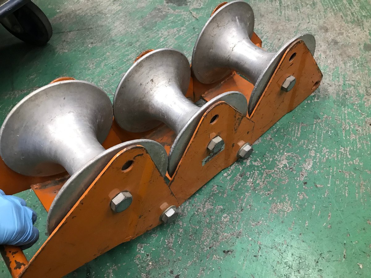 【やや傷や汚れあり】03-03-039 ★BK 中古品 ケーブルローラー ケーブルコロ 置コロ ISS-3600 最大許容荷重 600kgの落札情報詳細 - Yahoo!オークション落札価格 ...