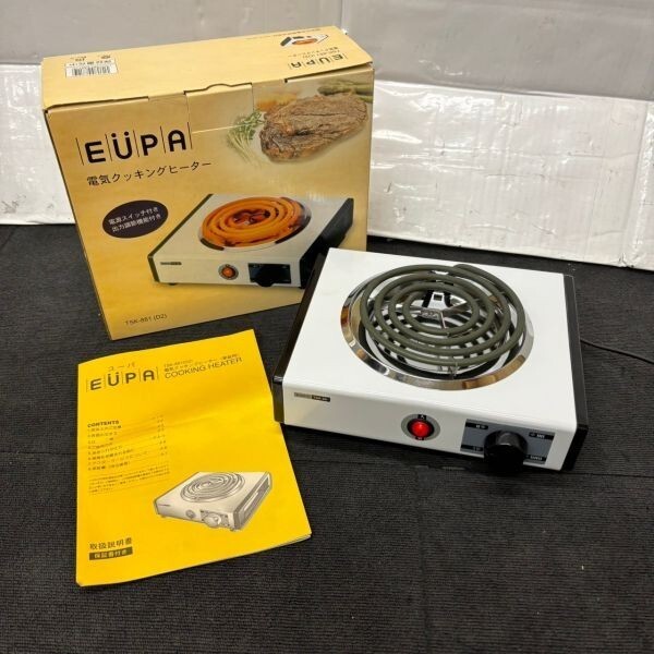【傷や汚れあり】X519-O46-853 EUPA ユーパー 電気クッキングヒーター TSK-881 2005年製 コンロ 卓上 外箱/説明書付き 通電ok ⑤の落札情報詳細 - Yahoo ...