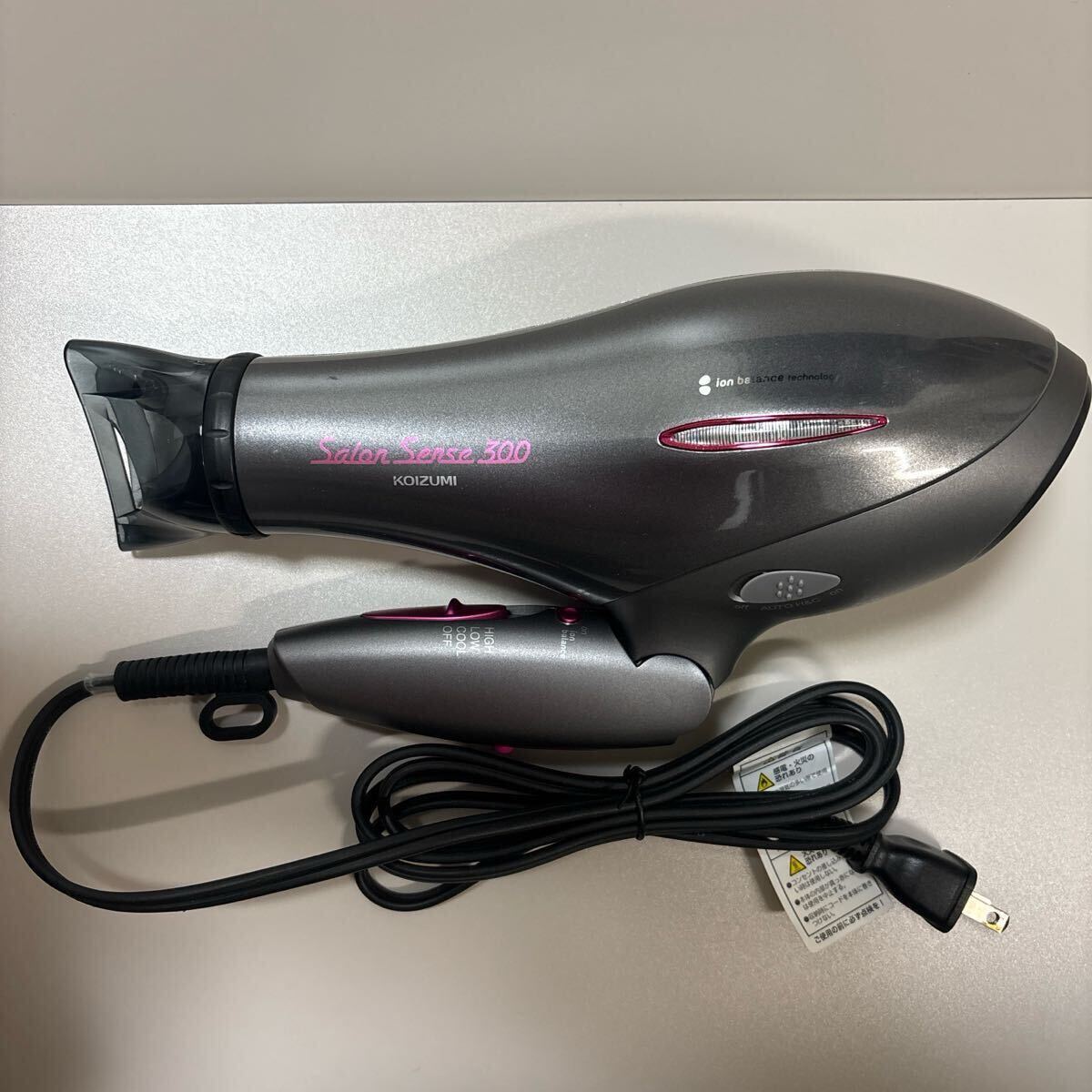 【目立った傷や汚れなし】ヘアドライヤー KOIZUMI イオンバランスサロンセンス300 KHD-9930の落札情報詳細 - Yahoo!オークション落札価格検索 オークフリー