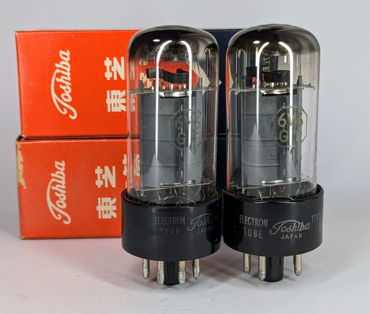 【やや傷や汚れあり】東芝 6V6GT 2本 測定データあり マッチドペア 良品 TOSHIBA 真空管 20508の落札情報詳細 - Yahoo!オークション落札価格検索 オークフリー