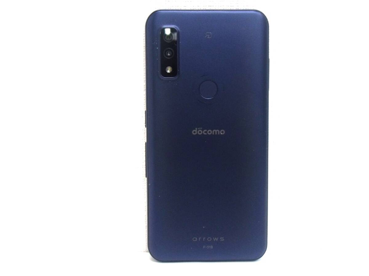 【やや傷や汚れあり】スマホ祭 ドコモ アローズ F51-B ネイビー 判定〇 Android アンドロイド 通電確認済 携帯 スマートフォン ...